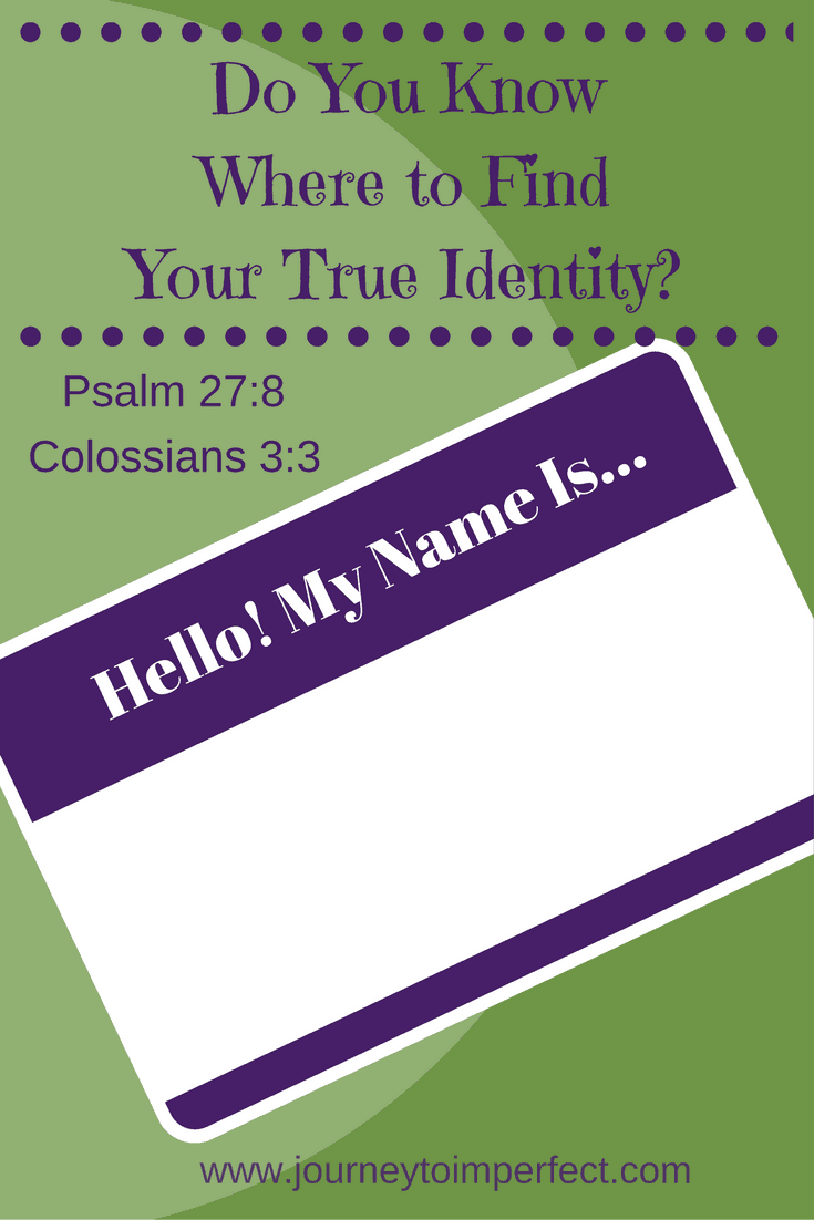 Do You Know Where to Find Your Identity? P | Journey to Imperfect