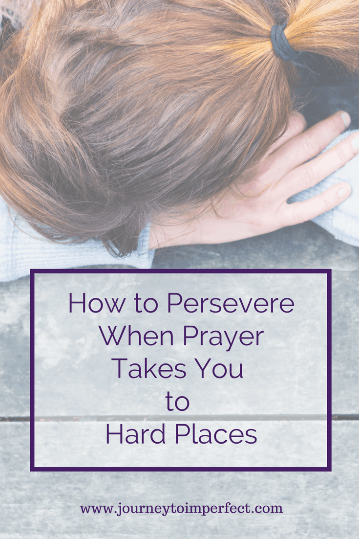 How to Persevere When Prayer Takes You to Hard Places | Journey to ...